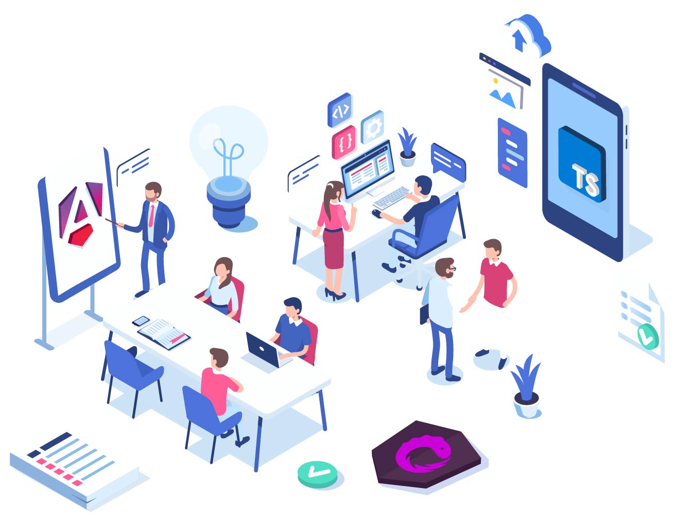Expertenunterstützung für erfolgreiches Enterprise Angular Entwicklung ...